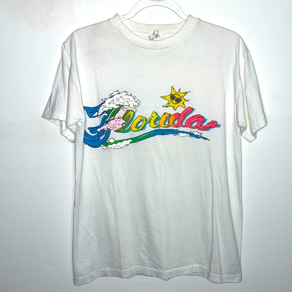 american marketing works | Shirts | Vintage Florida Tshirt In Preshrunk ...